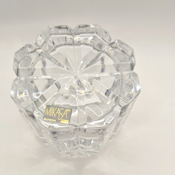 Mikasa | Wall Decor | Vintage Mikasa Lead Crystal Jar With Lid | Poshmark